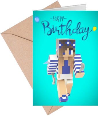 Minecraft Birthday eCards and Images